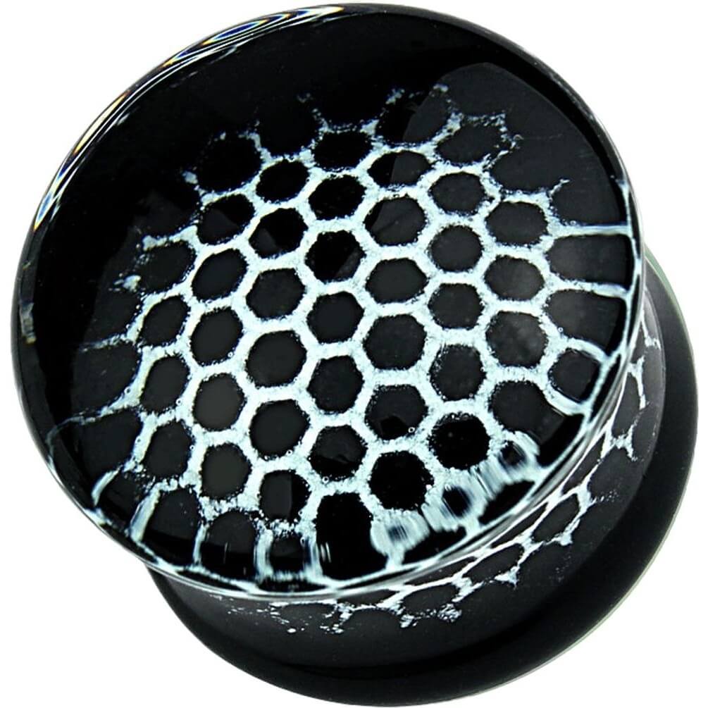 Glas Plug Muster Glas – PiercingXXL